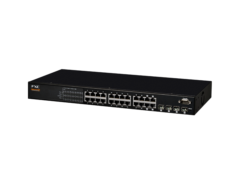 10/100/1000Mbps管理機能付レイヤ2スイッチ（PoE） FXC5200シリーズ – FXC Direct Shop